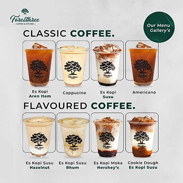 Franchise Foresthree Coffee, Pendiri, Menu, Harga & Keuntungan