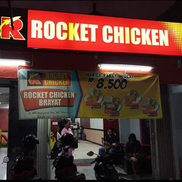 Franchise Rocket Chicken, Syarat Cara Daftar, Modal Biaya Harga